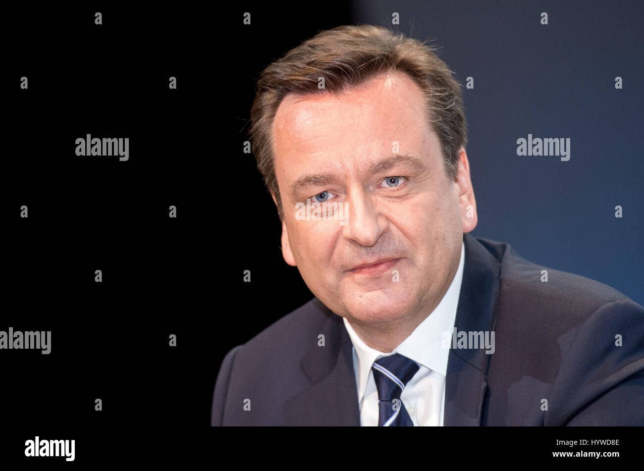 Munich, Germany. 26th Apr, 2017. The new chairman Joachim Wenning ...