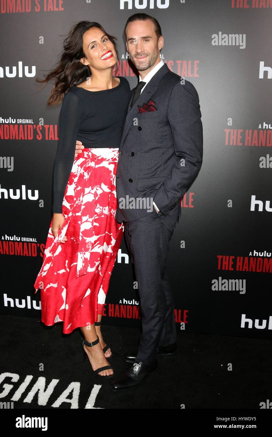 Los Angeles, CA, USA. 25th Apr, 2017. Maria Dolores Dieguez, Joseph ...