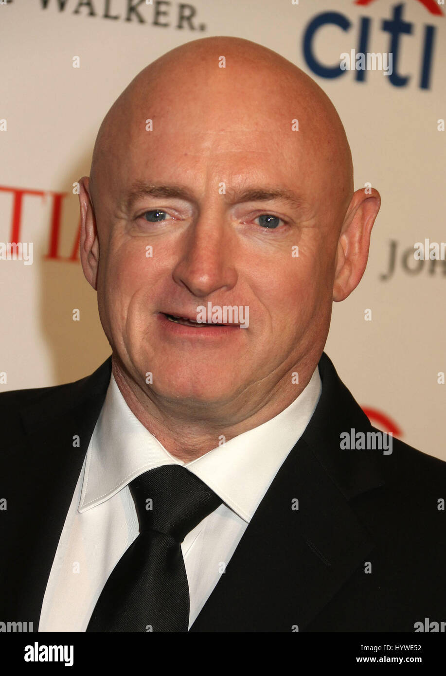 New York, New York, USA. 25th Apr, 2017. Astronaut MARK KELLY attends ...