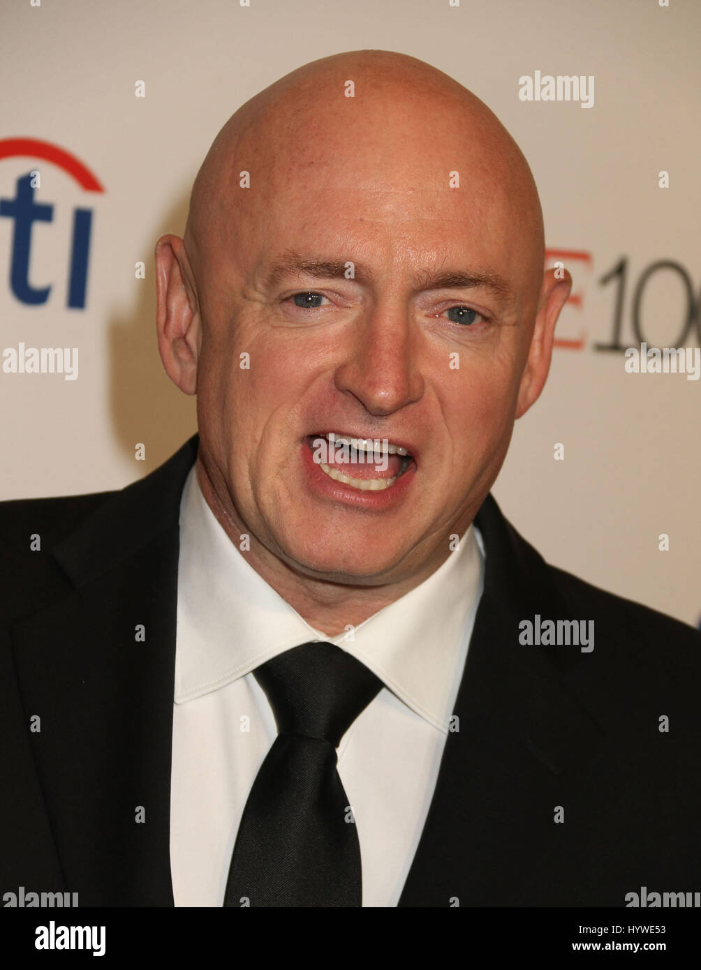 New York, New York, USA. 25th Apr, 2017. Astronaut MARK KELLY attends ...