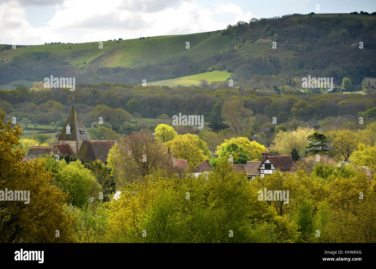 Ditchling village hi-res stock photography and images - Alamy