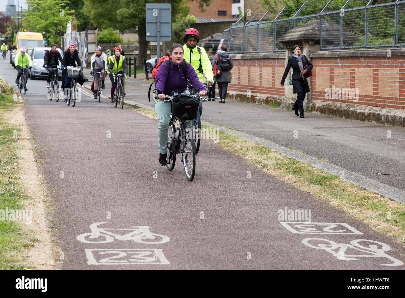 Taking bike on train hi-res stock photography and images - Alamy