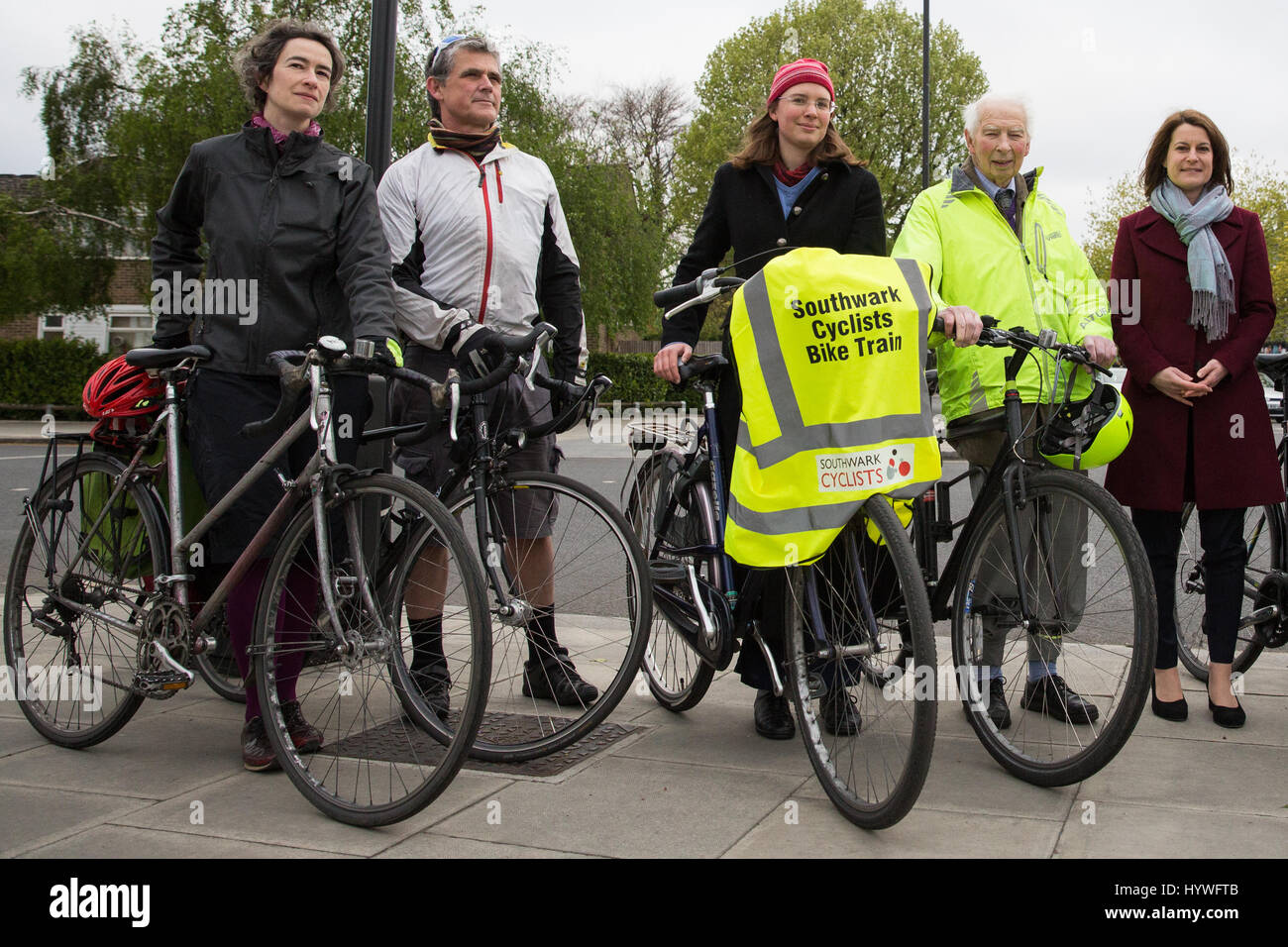 London, UK. 26th April, 2017. Helen Hayes, Labour MP for Dulwich and ...