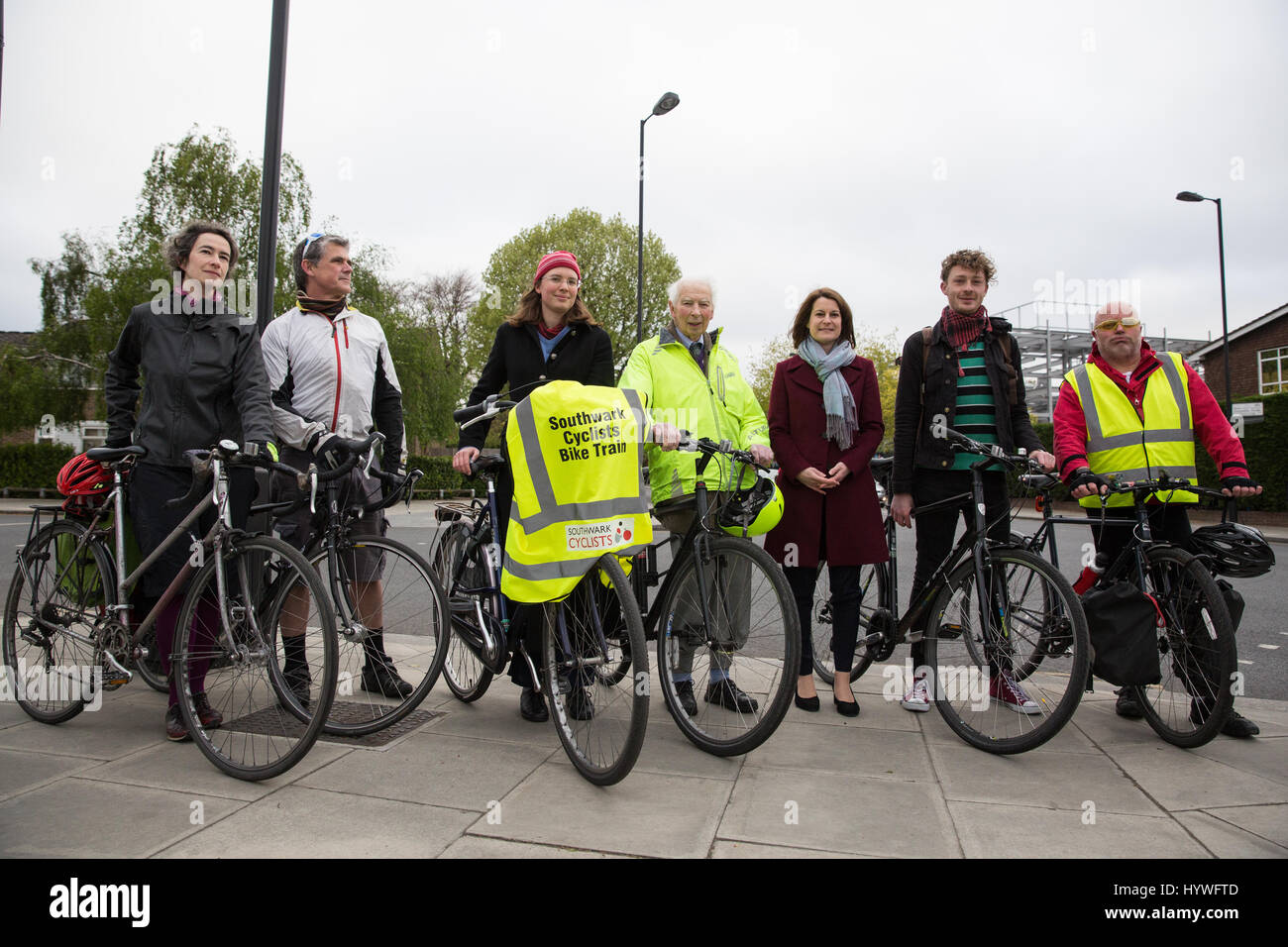 London, UK. 26th April, 2017. Helen Hayes, Labour MP for Dulwich and ...