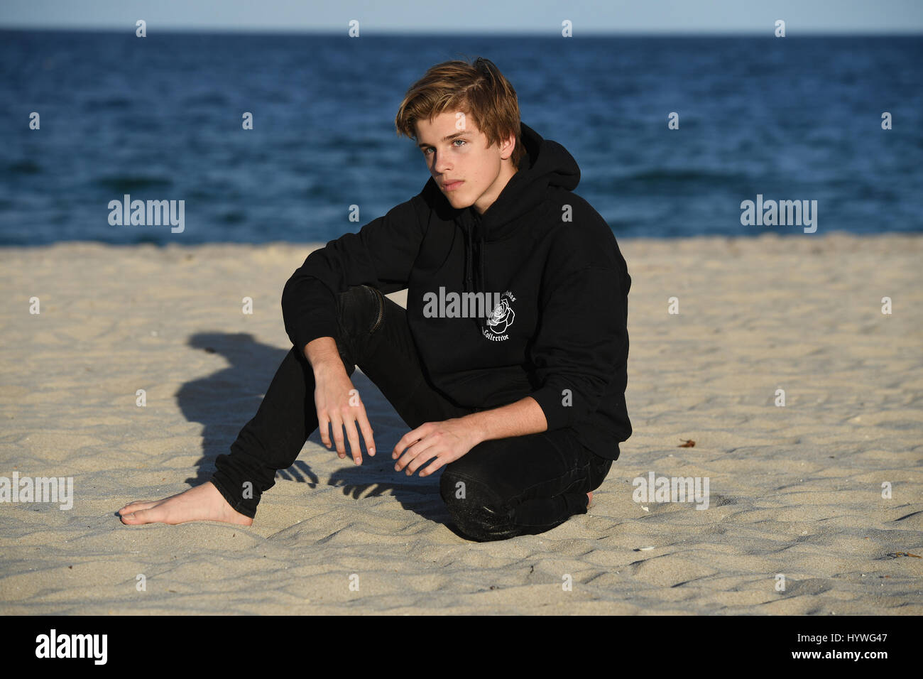Fort Lauderdale FL, USA. 25th Apr, 2017. Alex Lange poses for a ...