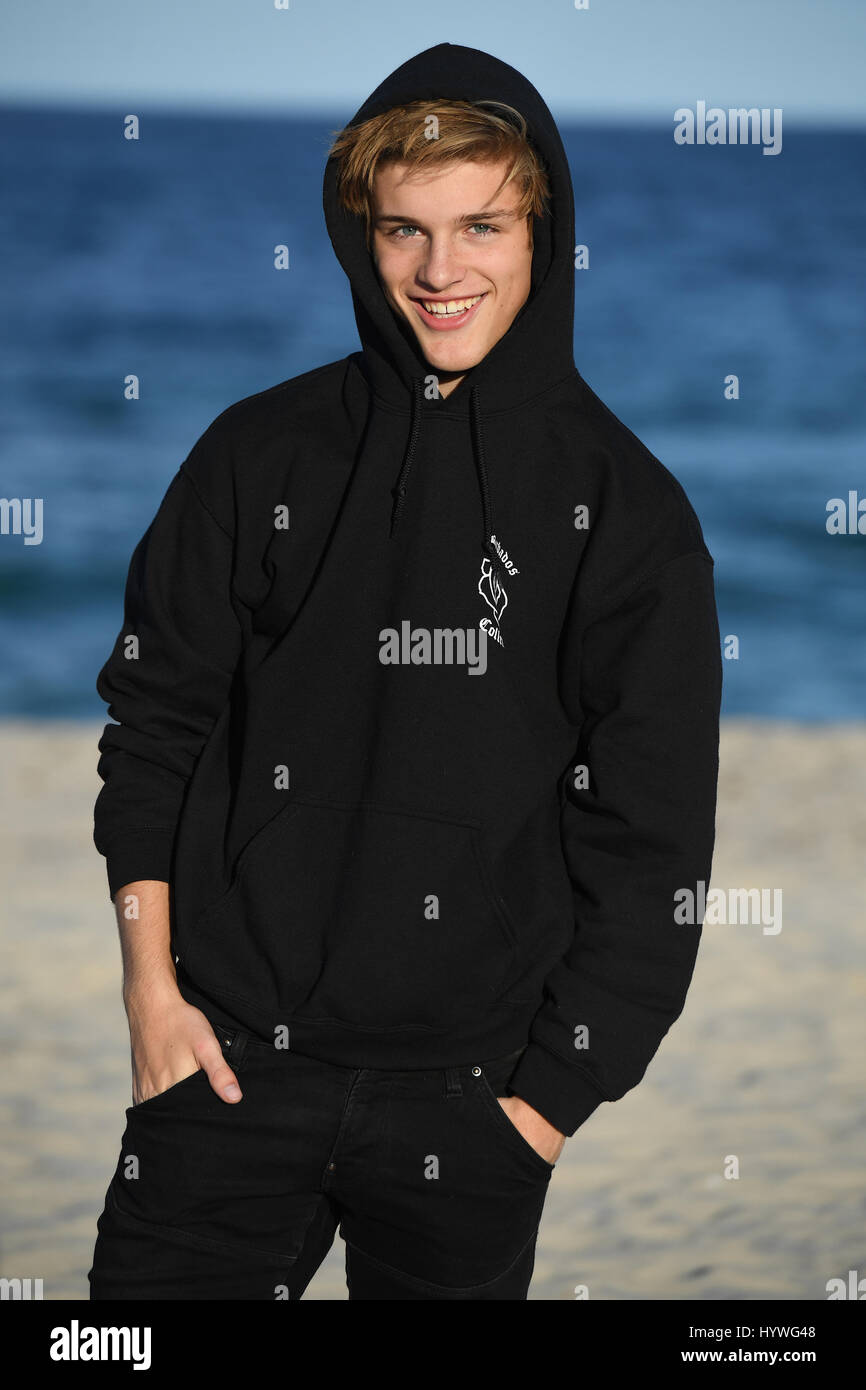 Fort Lauderdale FL, USA. 25th Apr, 2017. Alex Lange poses for a ...