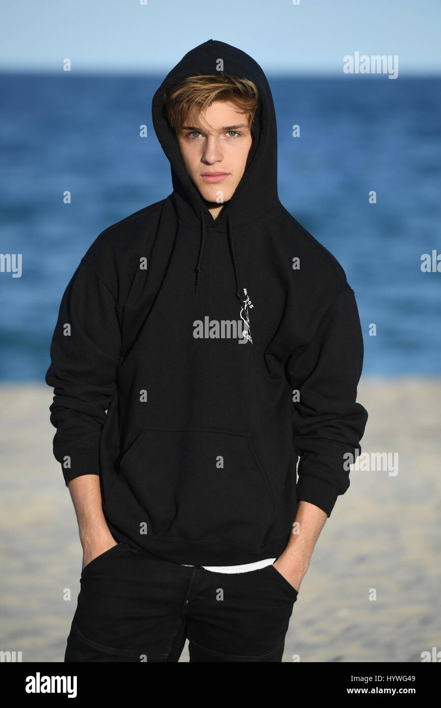 Fort Lauderdale FL, USA. 25th Apr, 2017. Alex Lange poses for a ...