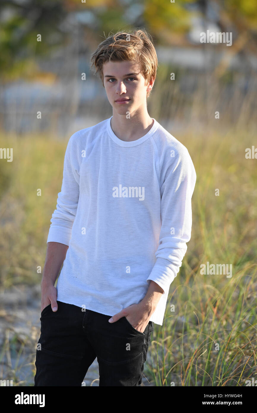 Fort Lauderdale FL, USA. 25th Apr, 2017. Alex Lange poses for a ...