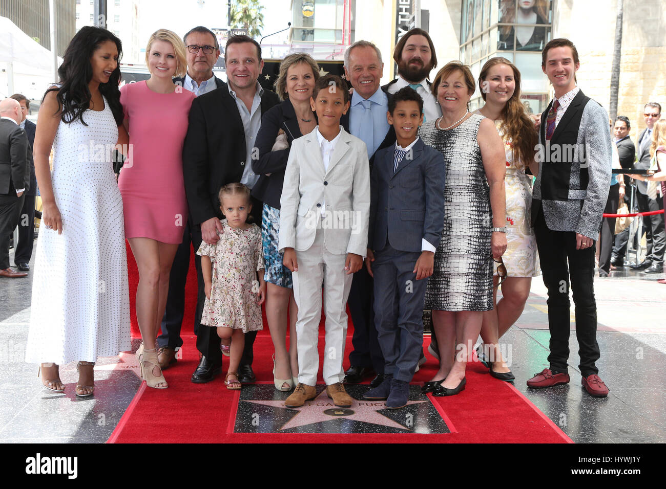 Hollywood, Ca. 26th Apr, 2017. Gelila Assefa, Chef Wolfgang Puck and ...