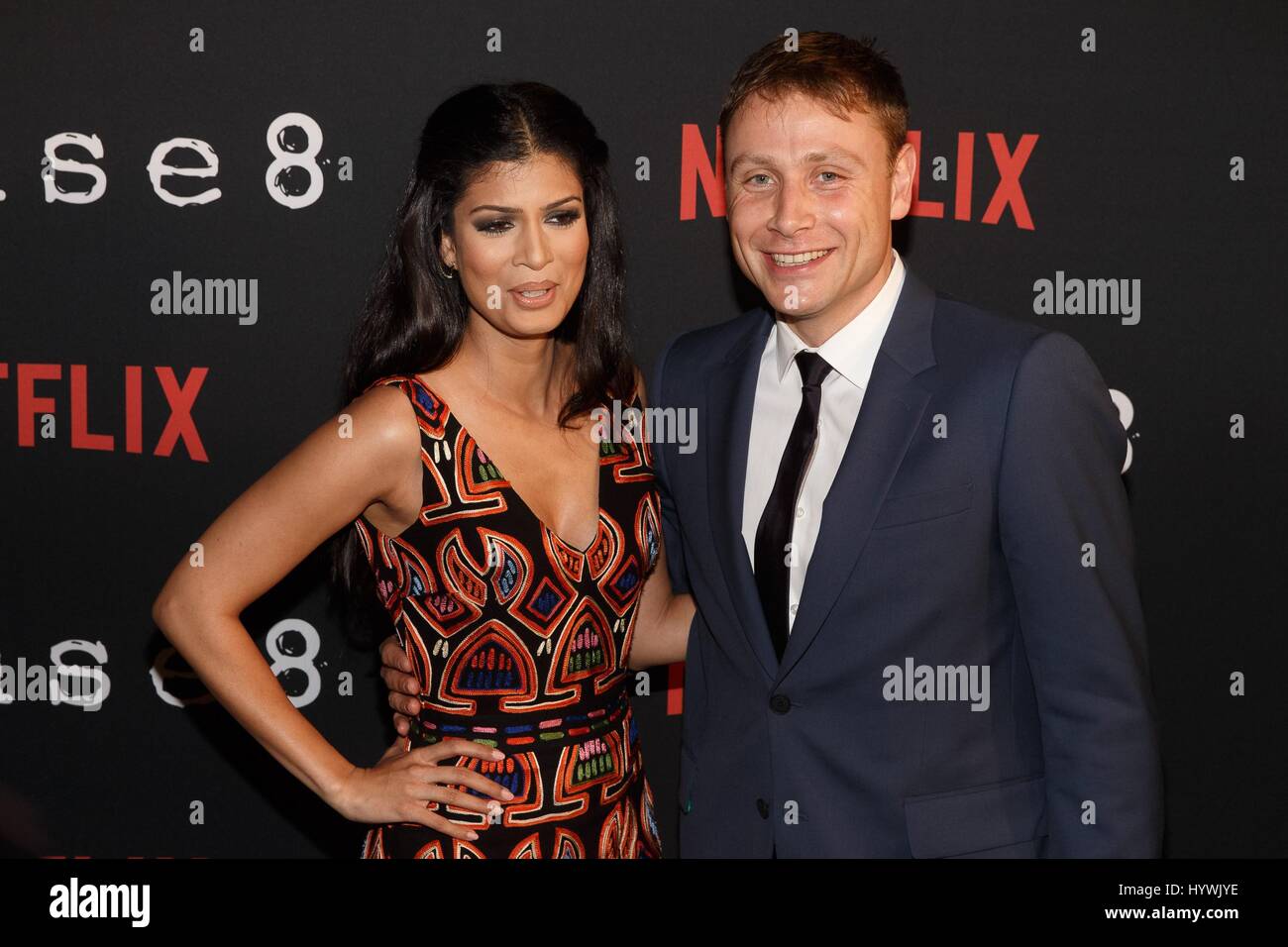 New York, NY, USA. 26th Apr, 2017. Tina Desai, Max Riemelt at arrivals ...