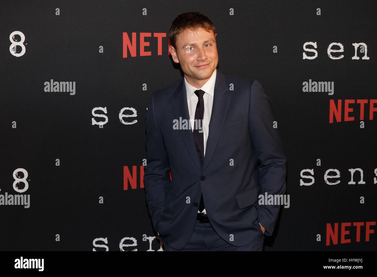 New York, NY, USA. 26th Apr, 2017. Max Riemelt at arrivals for SENSE8 Season 2 Premiere on ...