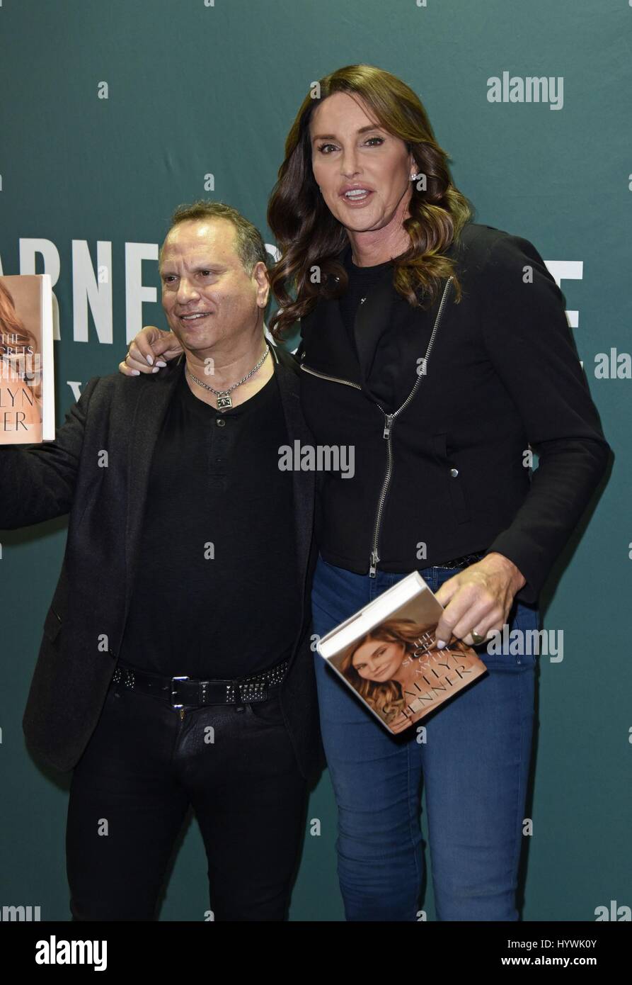 New York, NY, USA. 26th Apr, 2017. Buzz Bissinger, Caitlyn Jenner at in ...