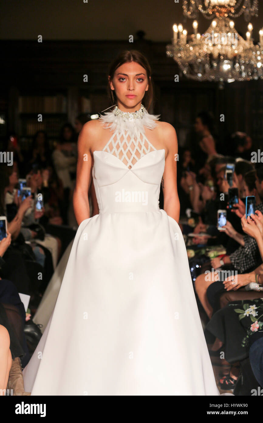 Barcelona, Spain. 26th April, 2017. during nuptial collection catwalk ...