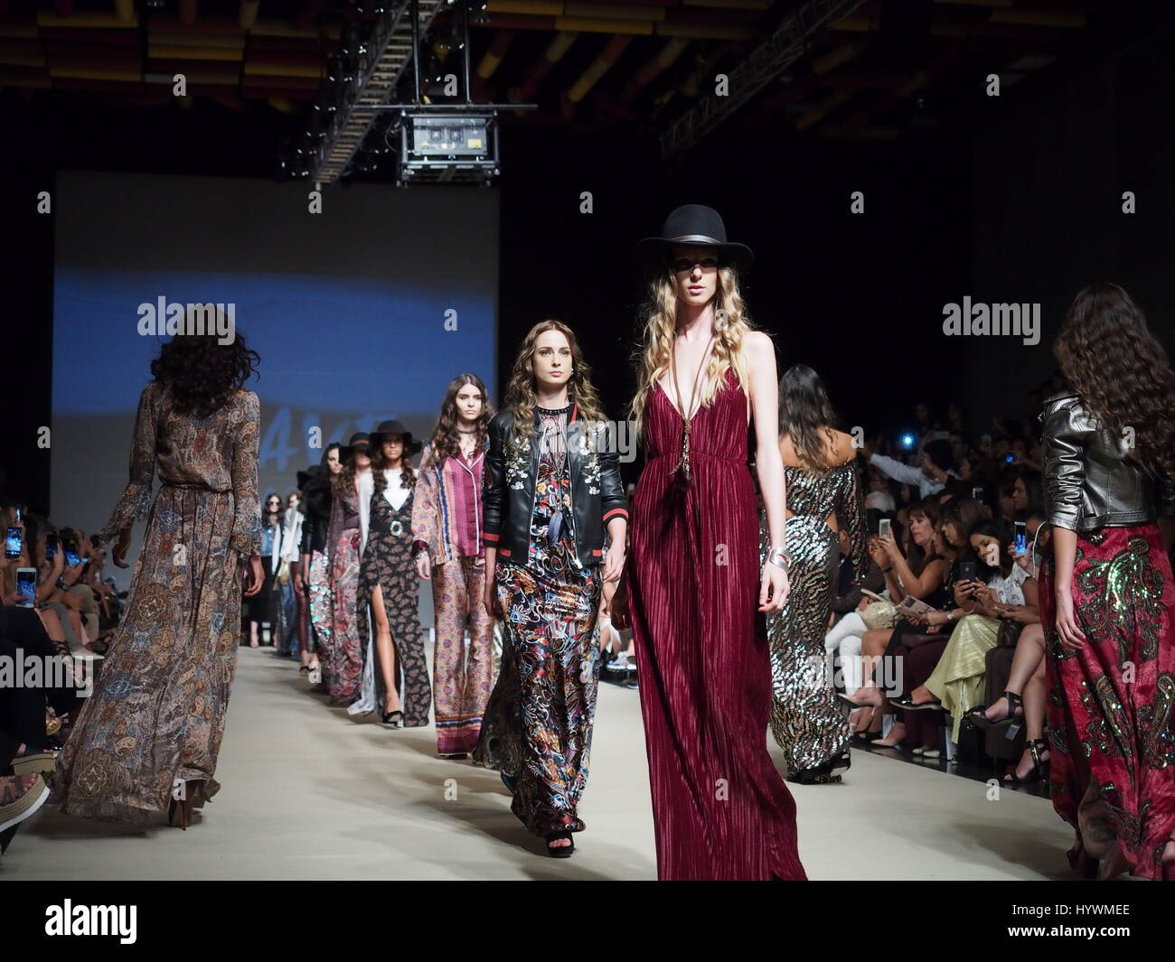 Lima, Peru. 26th April, 2017. The "Shining Brave" collection of Moda ...