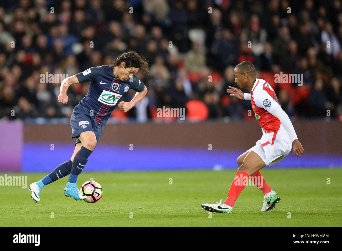 Paris, France. 26th Apr, 2017. Coupe de France football semi-final ...