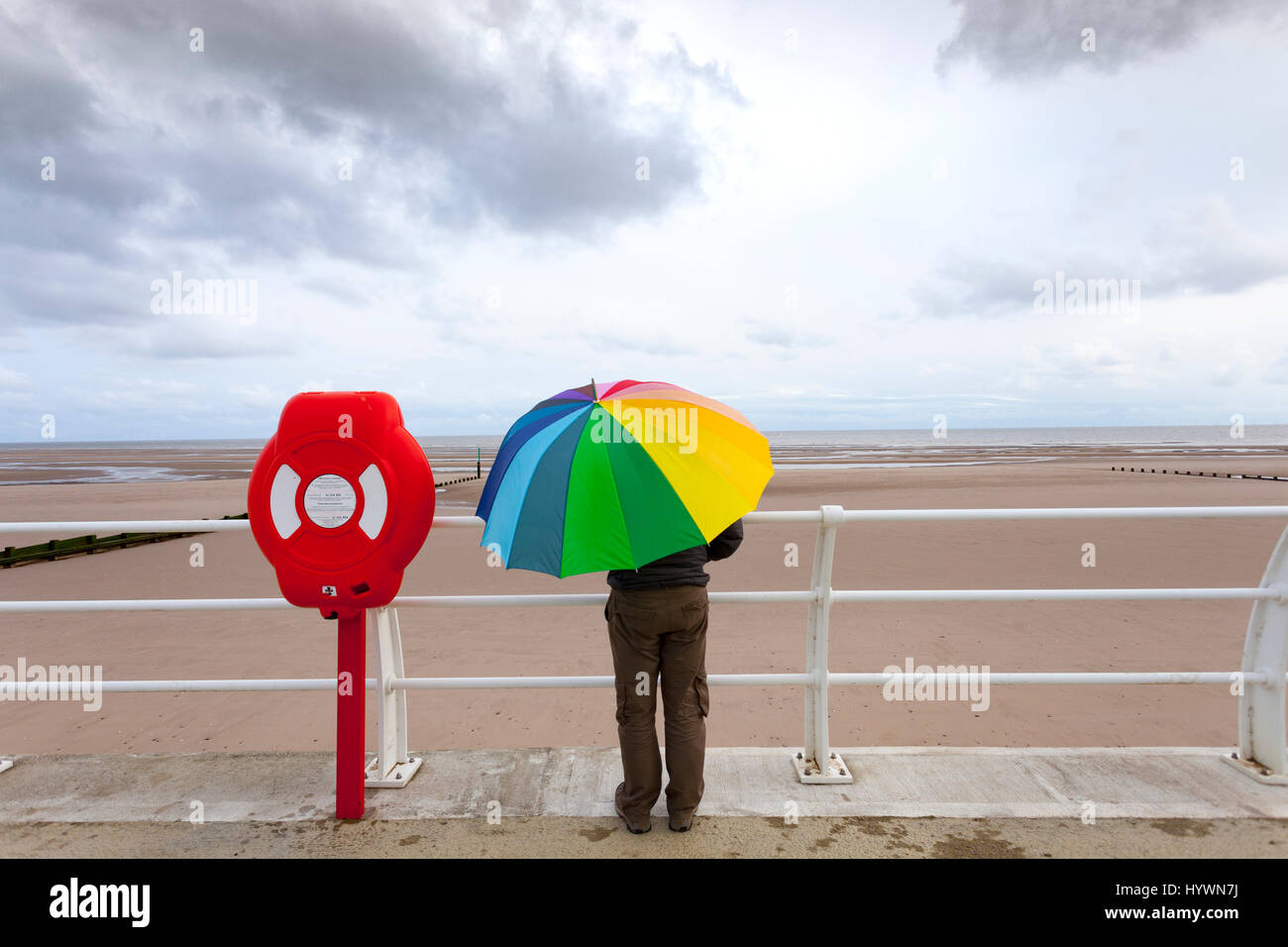 Rhyl, Denbighshire, Wales, UK Weather for the bank holiday looks mixed ...