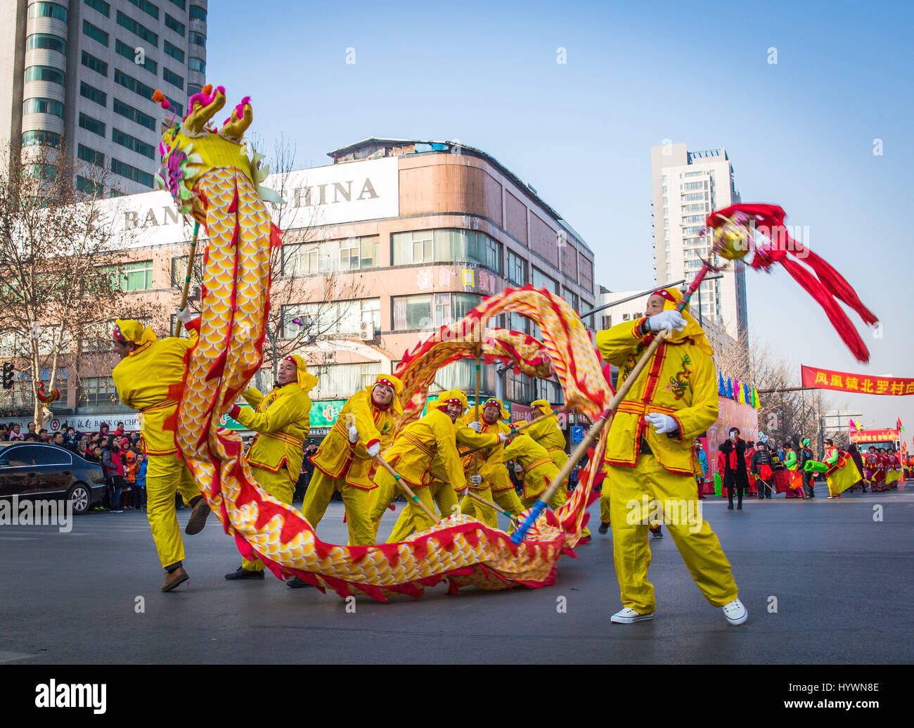 China. 25th Apr, 2017. The art of dragon dance originated from China ...