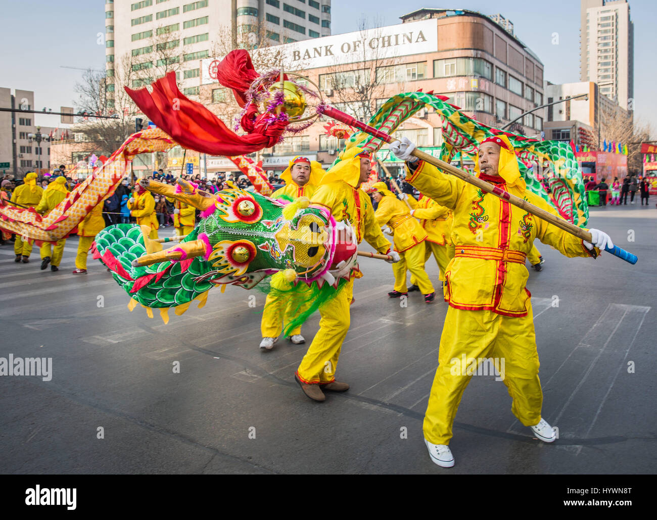 China. 25th Apr, 2017. The art of dragon dance originated from China ...