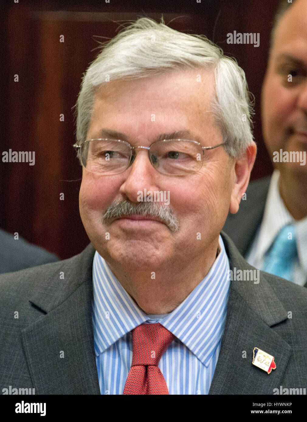 Ambassador terry branstad hi-res stock photography and images - Alamy