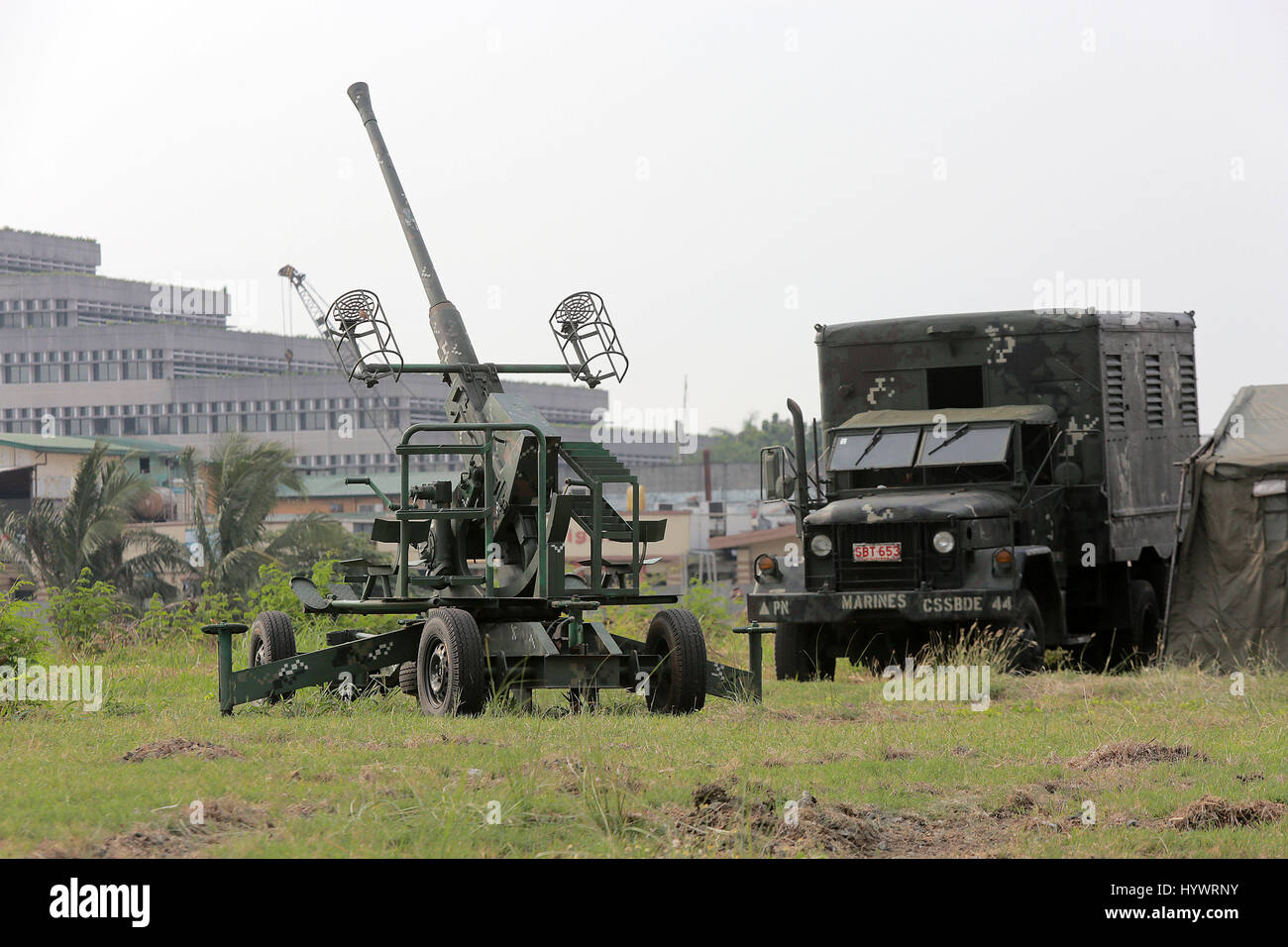 Anti aircraft artillery hi-res stock photography and images - Alamy