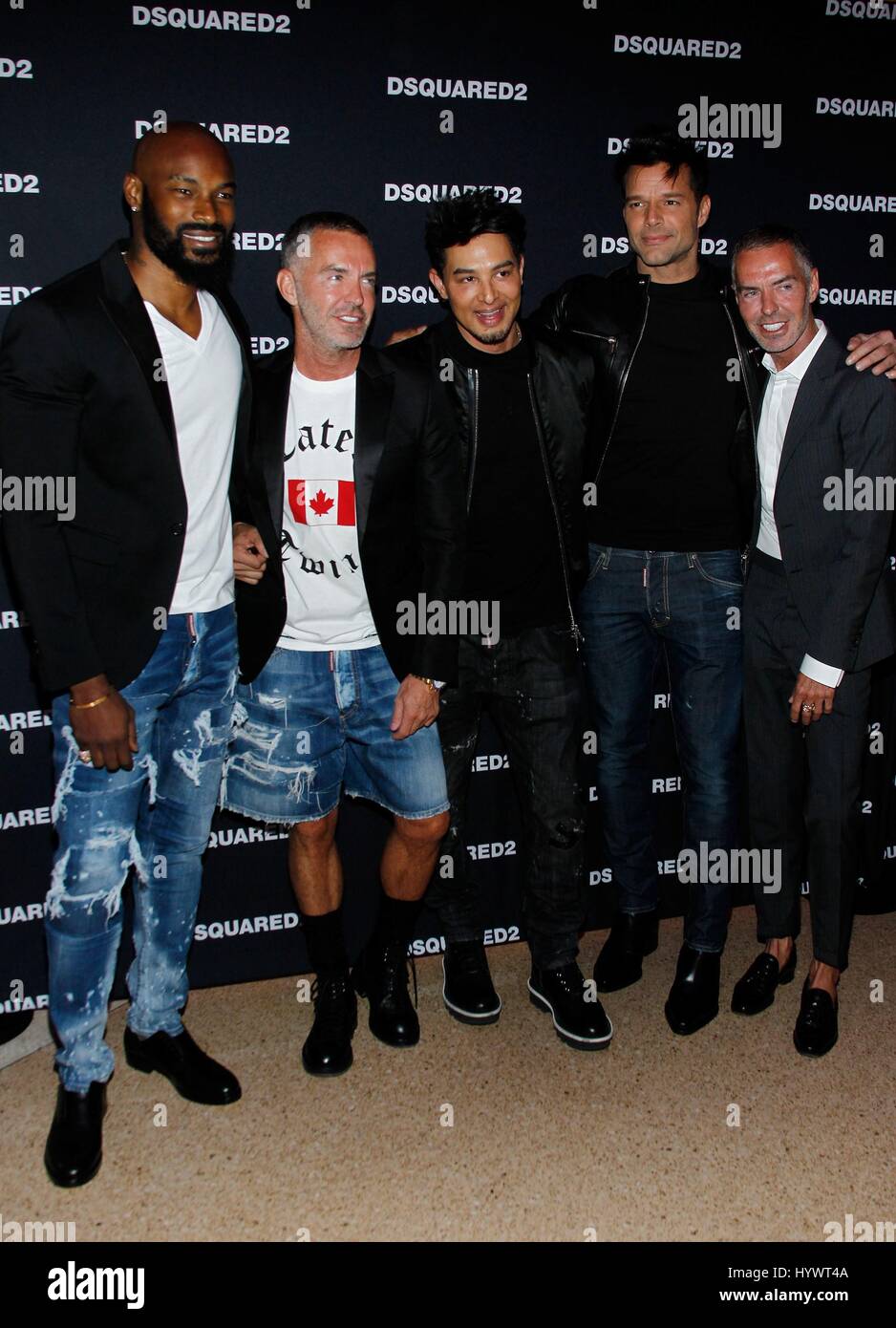 Las Vegas, NV, USA. 6th Apr, 2017. Tyson Beckford, Dan Caten, Jamie ...