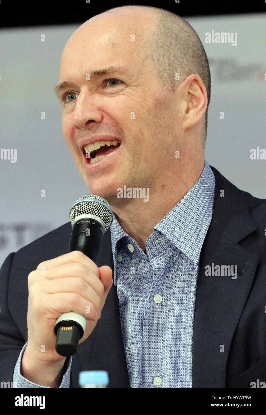 Tokyo, Japan. 6th Apr, 2017. Ben Horowitz, co-founder and general ...