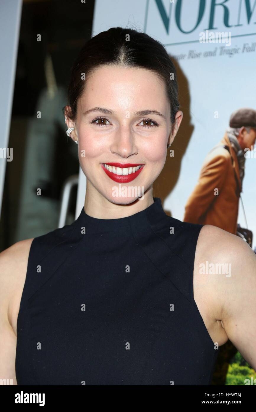 Los Angeles, CA, USA. 5th Apr, 2017. Alona Tal at arrivals for NORMAN ...