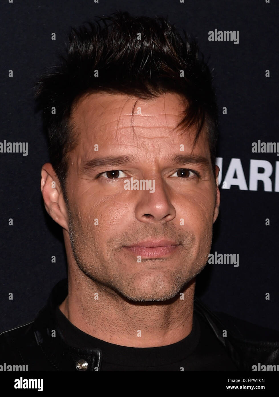 Las Vegas, Nevada, USA. 6th Apr, 2017. Singer Ricky Martin arrives at ...