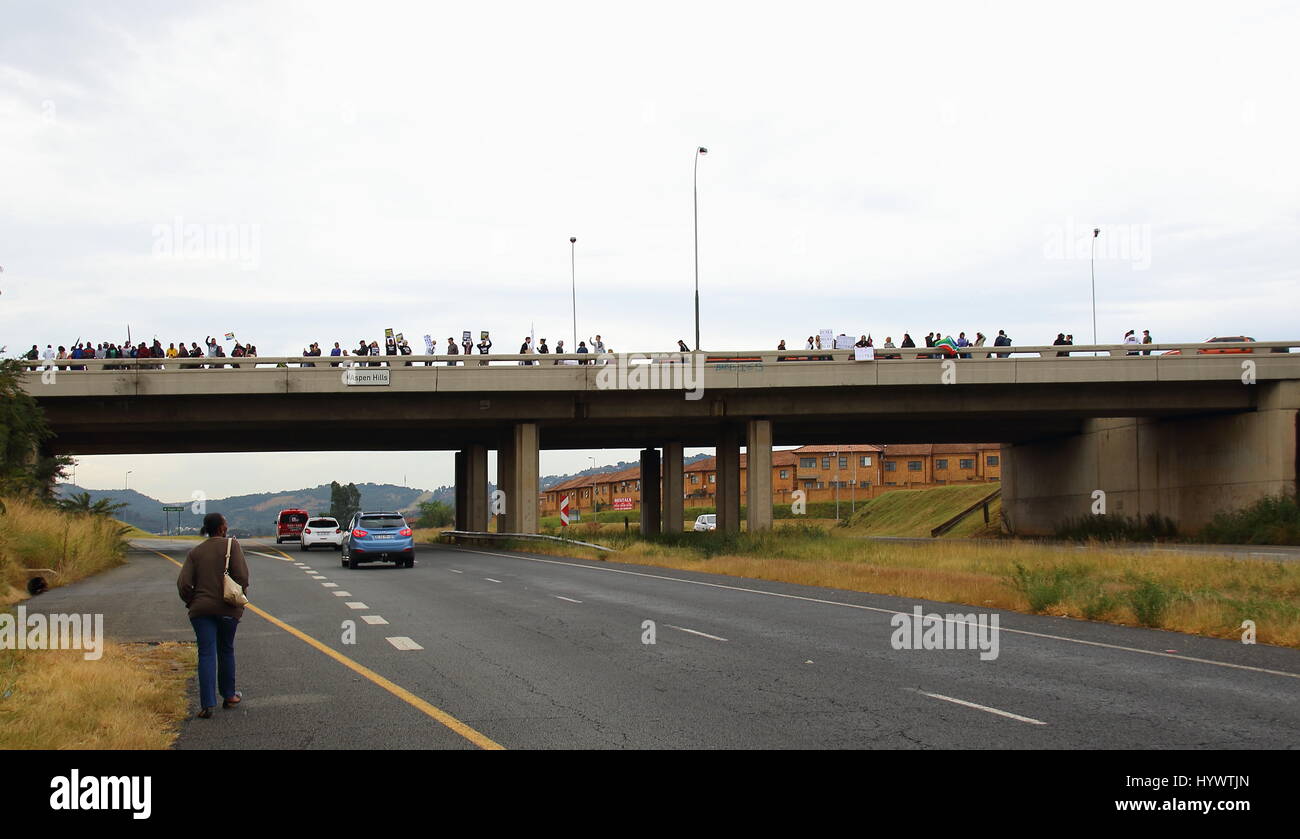 Service delivery protest south africa hi-res stock photography and ...