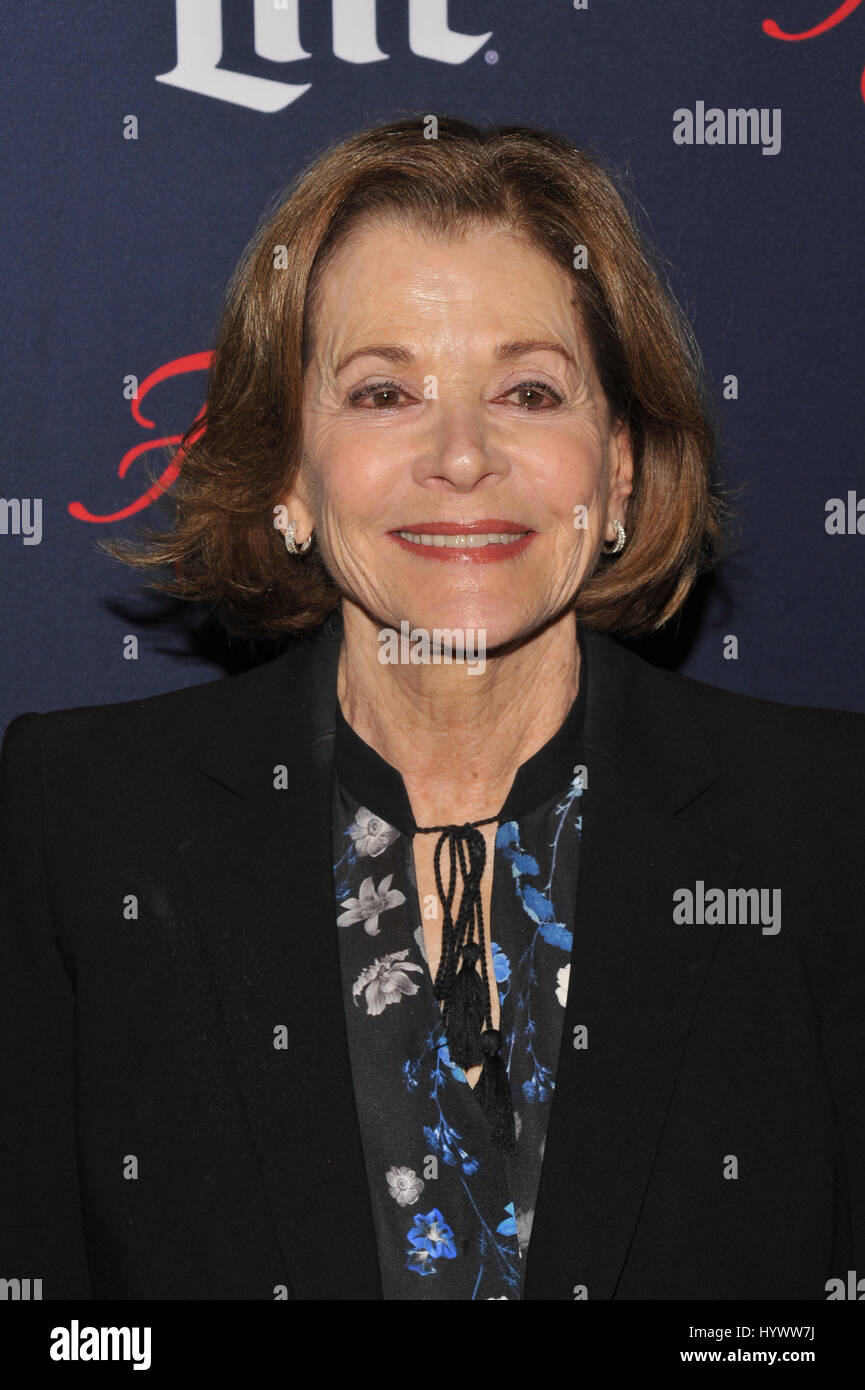 New York, NY, USA. 6th Apr, 2017. Jessica Walter at FX's 2017 All-Star ...