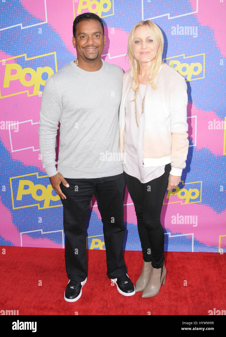 Angela unkrich and alfonso ribeiro hi-res stock photography and images ...