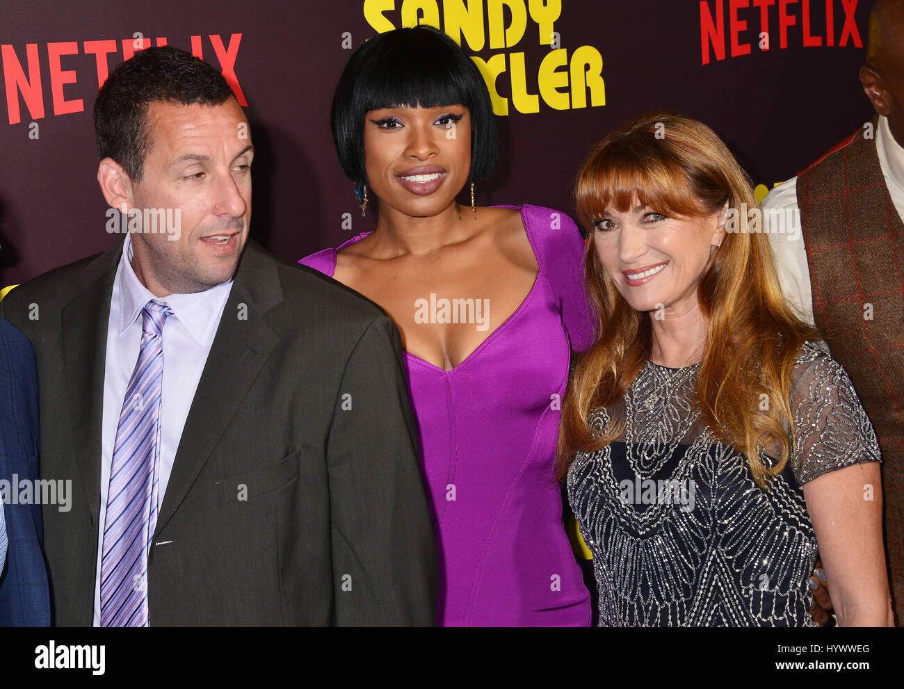 Los Angeles, USA. 06th Apr, 2017. a Adam Sandler, Jennifer Hudson, Jane ...