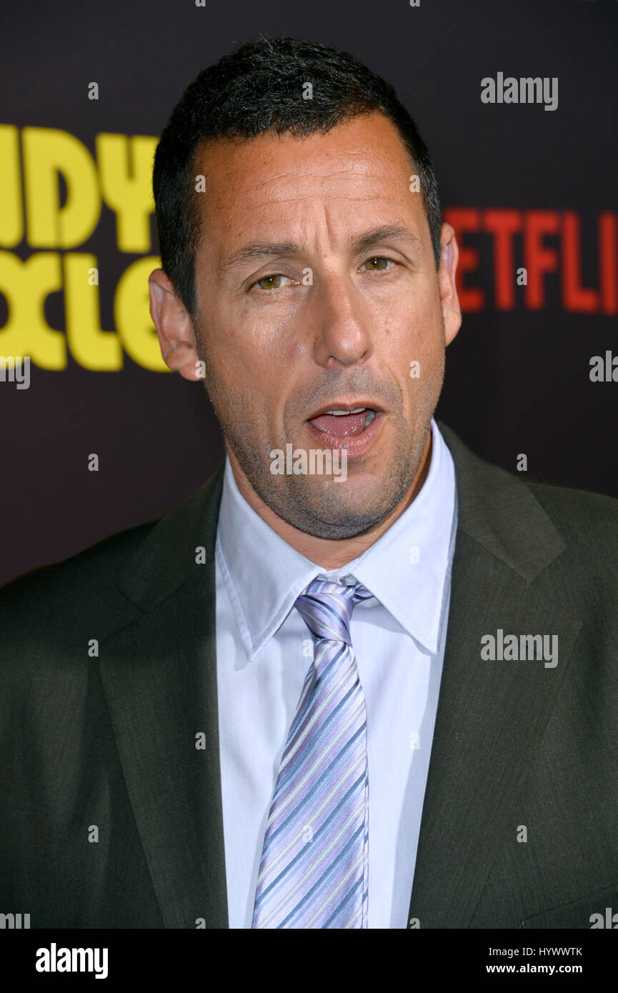 Los Angeles, USA. 06th Apr, 2017. Actor Adam Sandler at the premiere ...