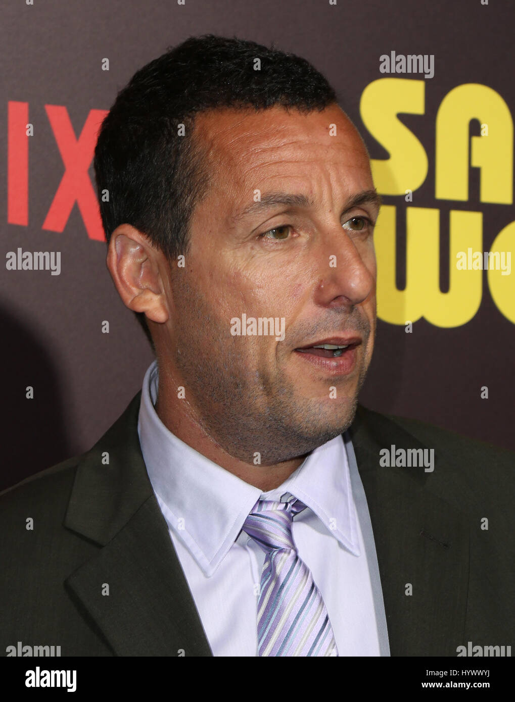 Los Angeles, USA. 6th Apr, 2017. Adam Sandler, the premiere of Netflix ...
