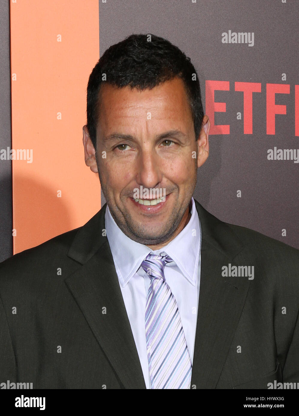 Los Angeles, USA. 6th Apr, 2017. Adam Sandler, the premiere of Netflix ...