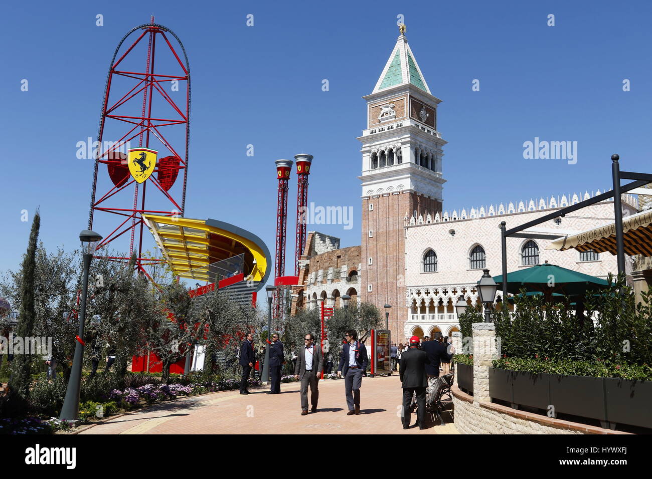Ferrari land spain hi-res stock photography and images - Alamy