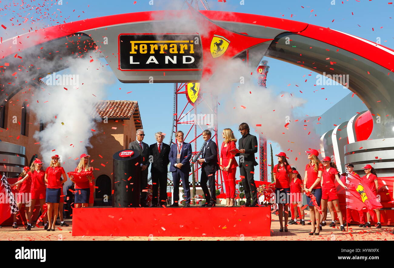Ferrari land spain hi-res stock photography and images - Alamy