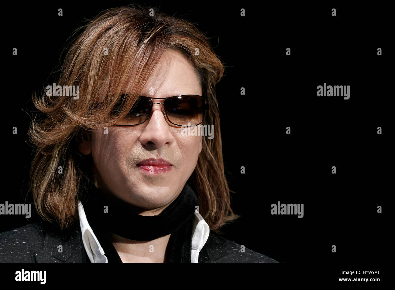 Tokyo, Japan. 7th Apr, 2017. Japanese rock star Yoshiki of X JAPAN ...