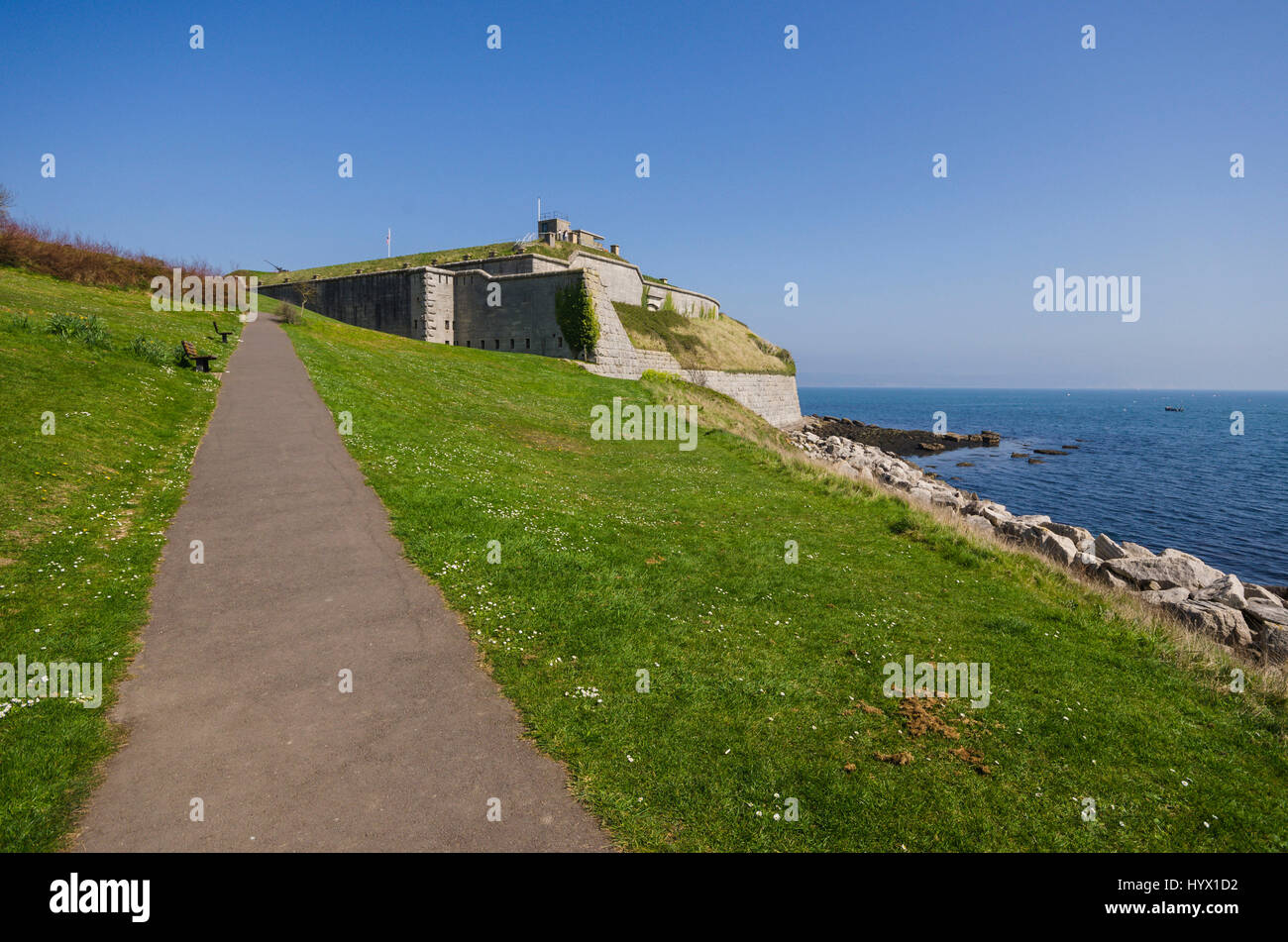 Nothe gardens weymouth hi-res stock photography and images - Alamy