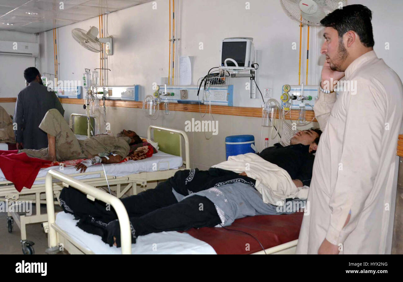 Injured persons of traffic accident are being treated, who were injured ...