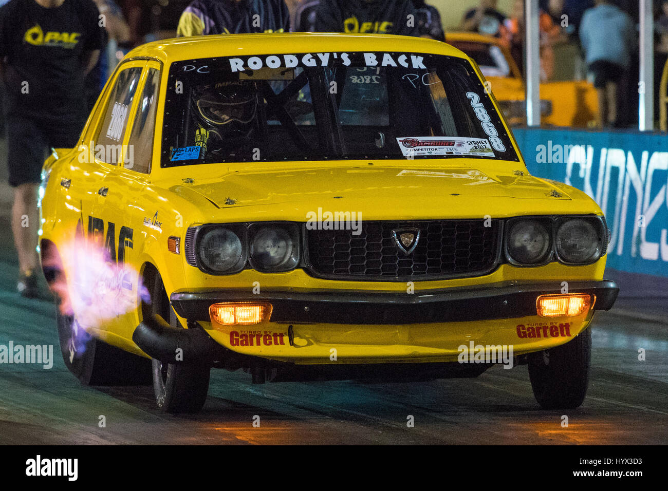 Sydney, Australia - 7th April 2017: Sydney Jamboree Drag Racing Event ...