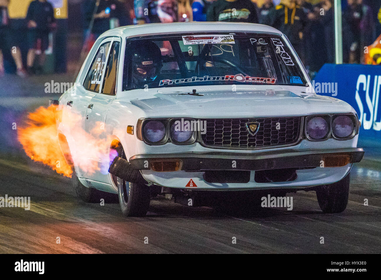 Sydney, Australia - 7th April 2017: Sydney Jamboree Drag Racing Event ...