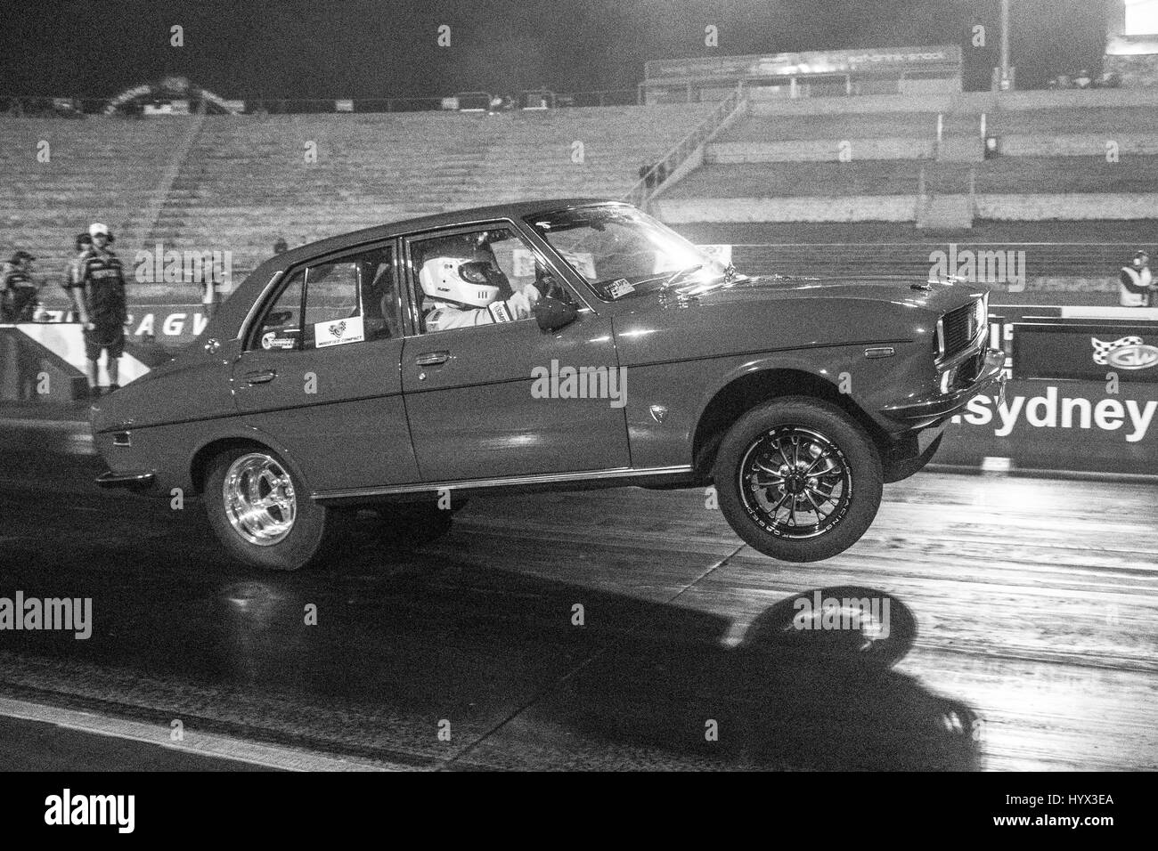 Sydney, Australia - 7th April 2017: Sydney Jamboree Drag Racing Event ...