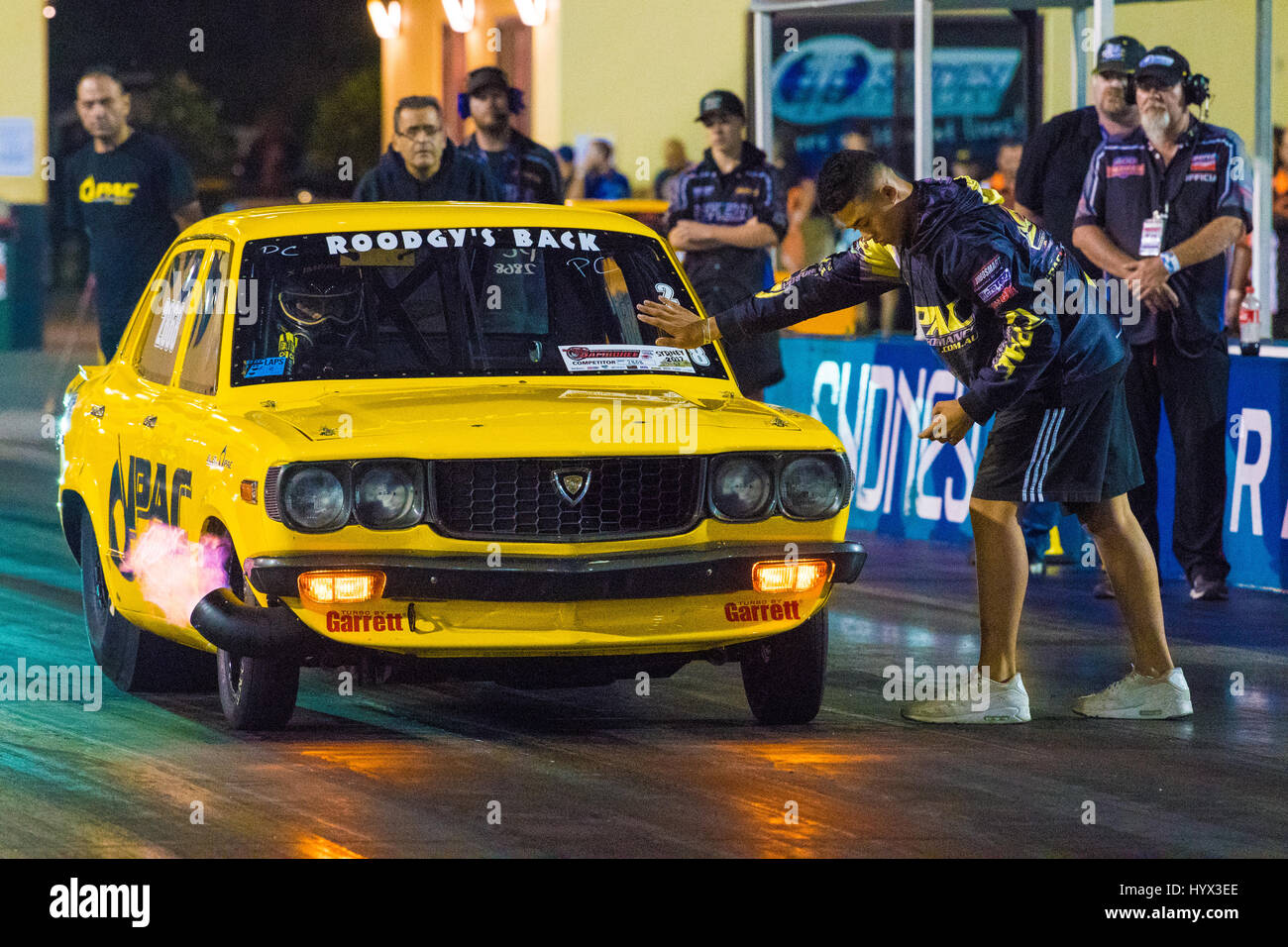 Sydney, Australia - 7th April 2017: Sydney Jamboree Drag Racing Event ...