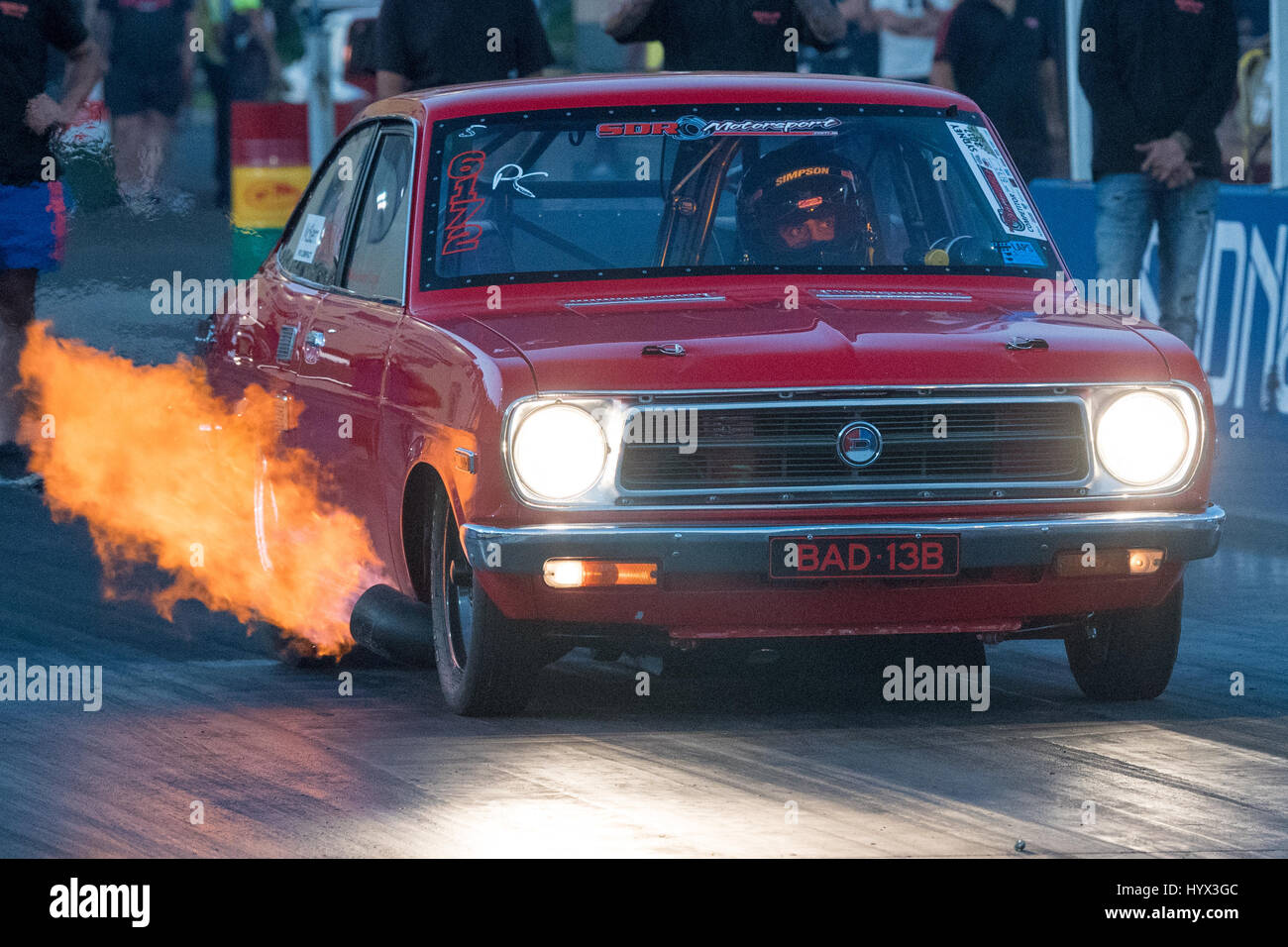 Sydney, Australia - 7th April 2017: Sydney Jamboree Drag Racing Event ...