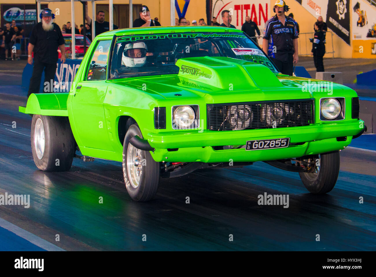Sydney, Australia - 7th April 2017: Sydney Jamboree Drag Racing Event ...