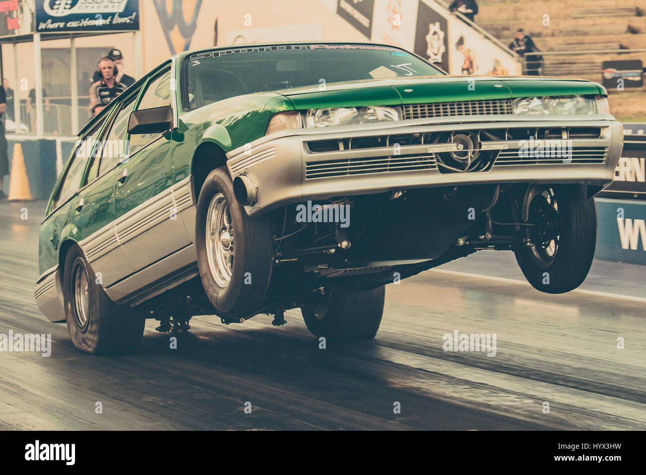 Sydney, Australia - 7th April 2017: Sydney Jamboree Drag Racing Event ...