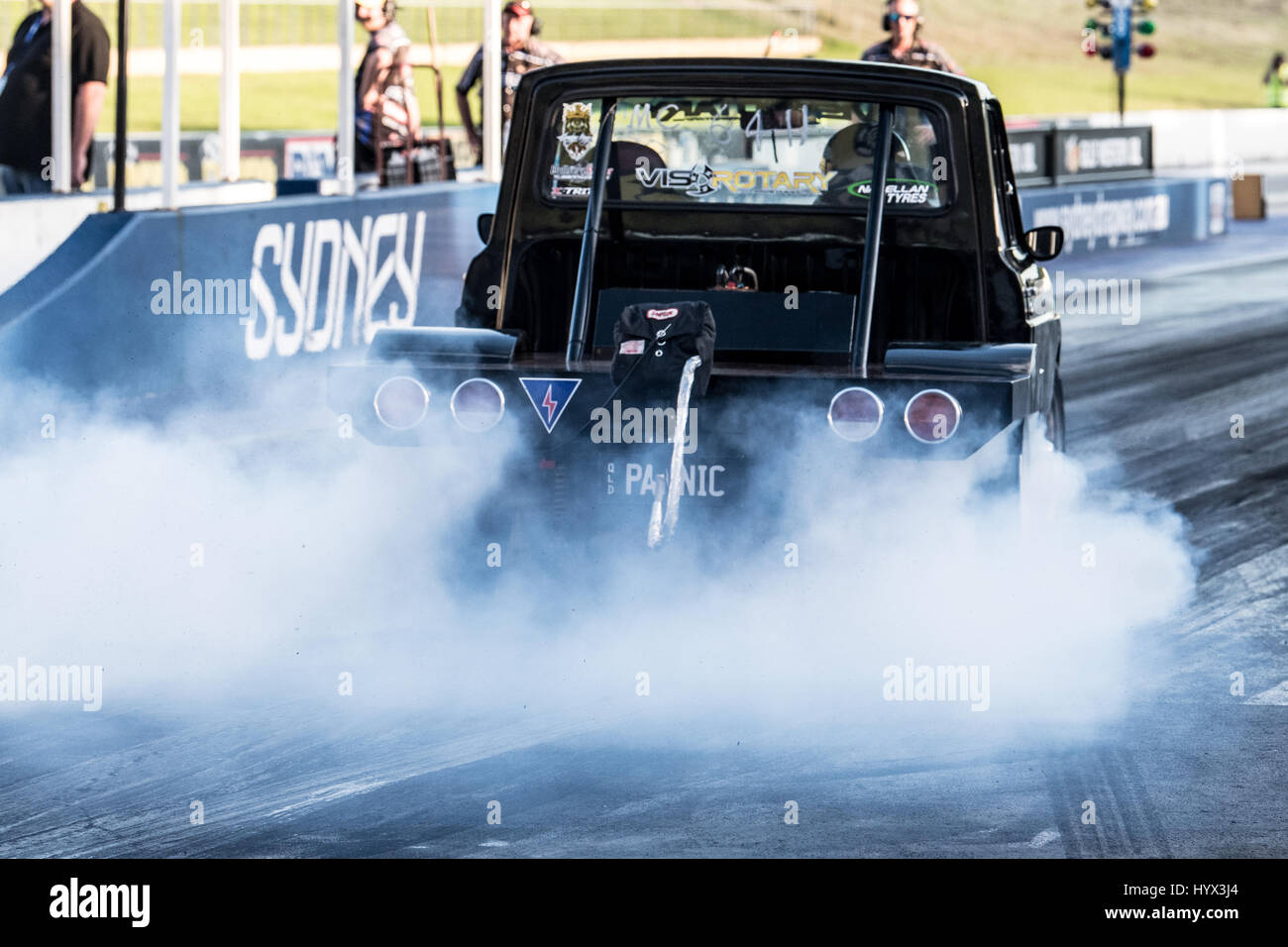 Sydney, Australia - 7th April 2017: Sydney Jamboree Drag Racing Event ...