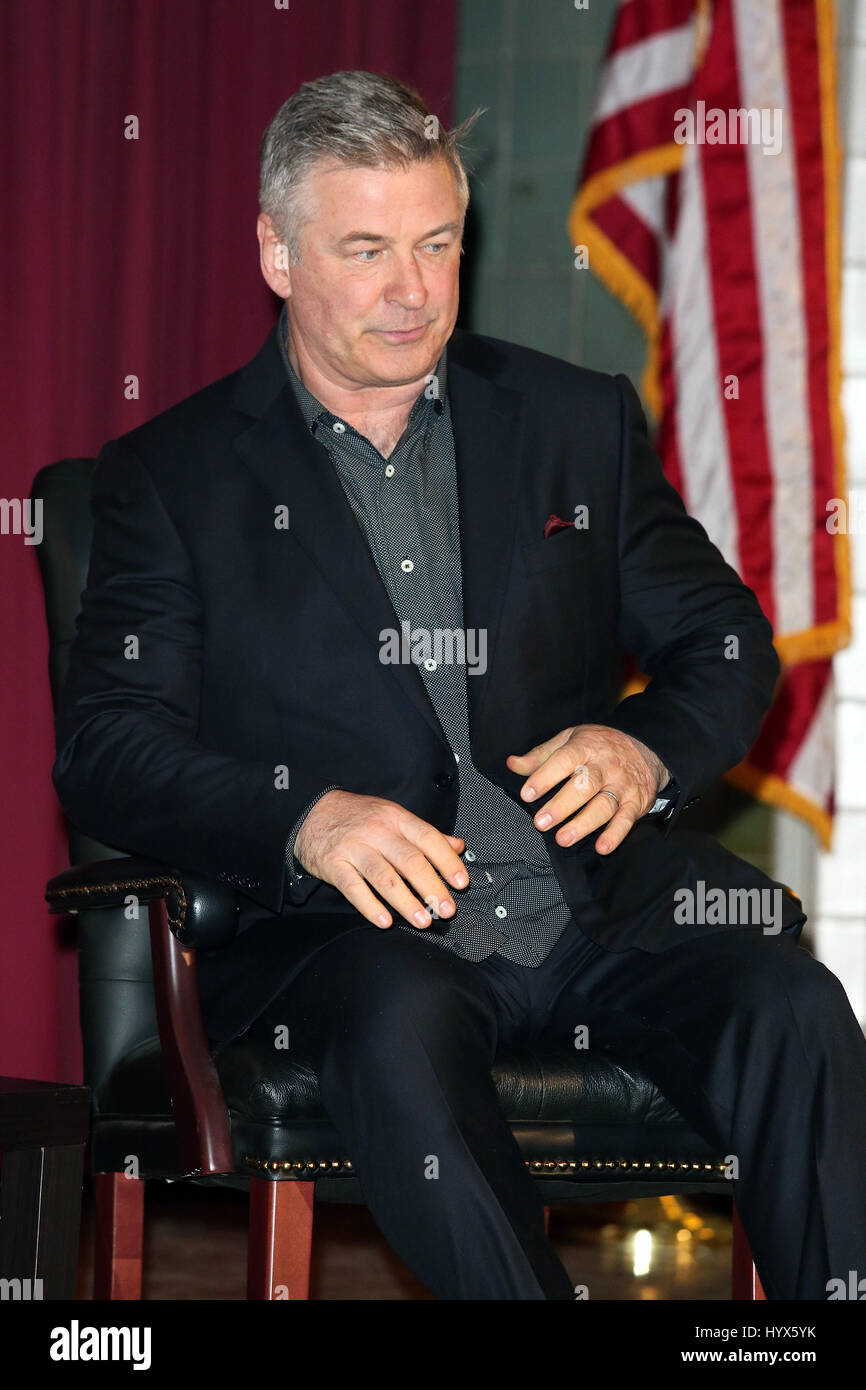 Philadelphia, PA, USA. 7th Apr, 2017. Alec Baldwin pictured at an ...