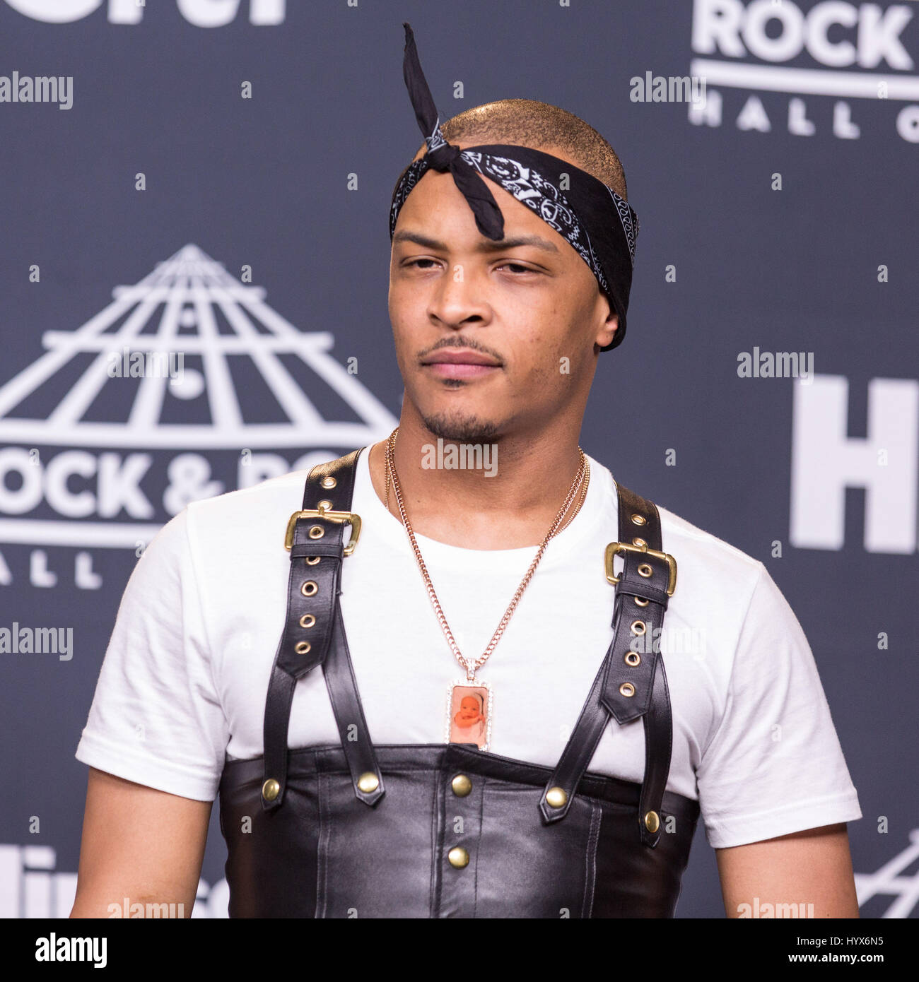 Brooklyn, New York, USA. 7th Apr, 2017. Rapper T.I. (CLIFFORD JOSEPH ...